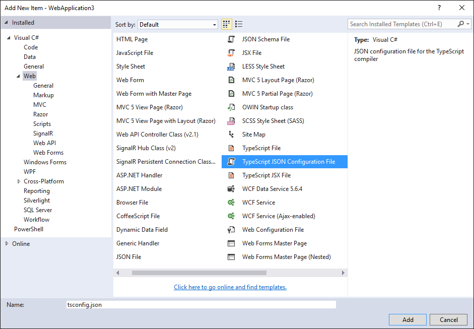 ASP NET Core TypeScript Handbook