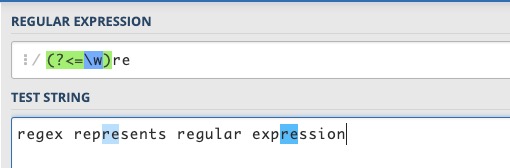正则表达式的先行断言(lookahead)和后行断言(lookbehind) | 菜鸟教程